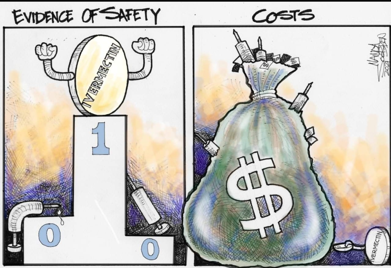 Health Freedom Cartoons - Children's Health Defense Africa Chapter